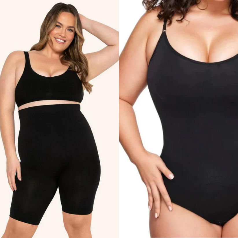 Shapify Premium Bodysuit & Shapify High Waist Tummy Tucker Combo